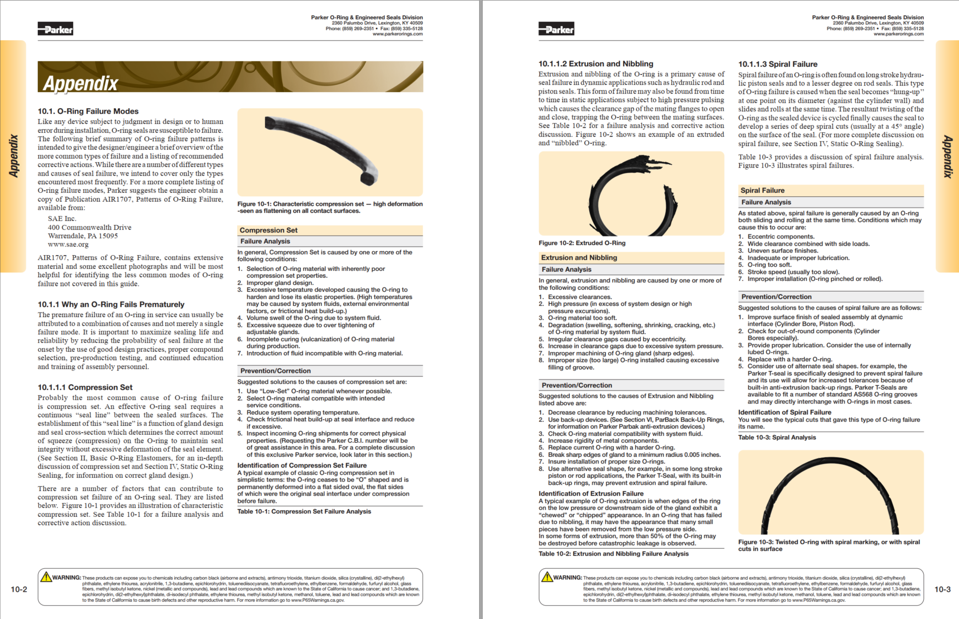 Parker O-ring Handbook ORD 5700(派克O型圈手册)-液压辅件-液压圈